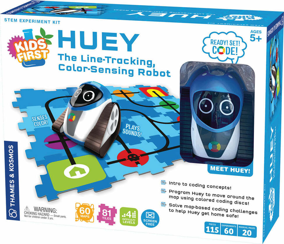 HUEY:COLOR SENSING ROBOT – Learning Post & Toys