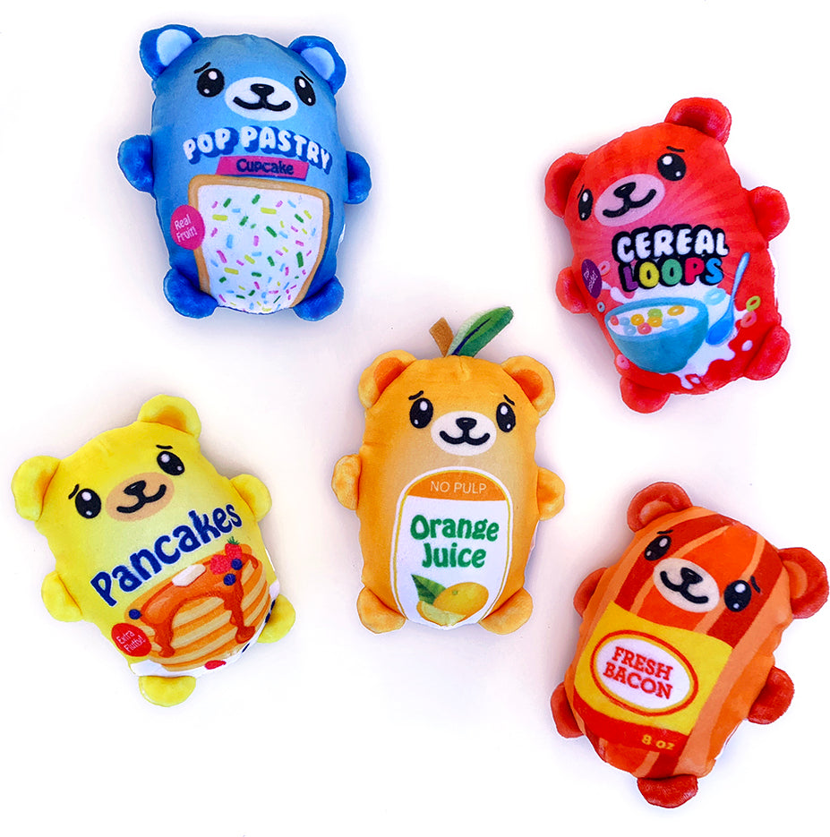 BUBBLE STUFFED SQUISHY FRIENDS - BREAKFAST BEARS! – Learning Post & Toys