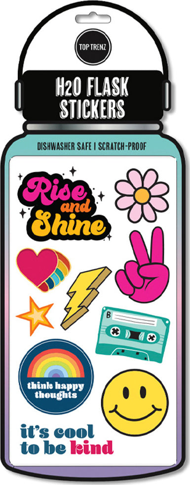 Vsco H20 Flask Waterproof Sticker Sheets – Learning Post & Toys