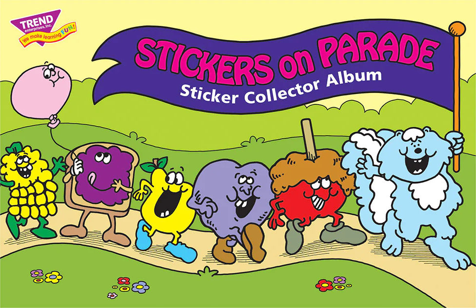 Stickers on Parade Sticker Collector Album Sticker Collector Albums, 1 ...