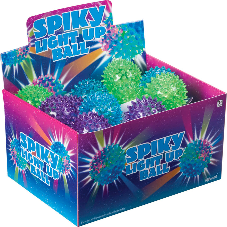 Flashing Spiky Ball – Learning Post & Toys